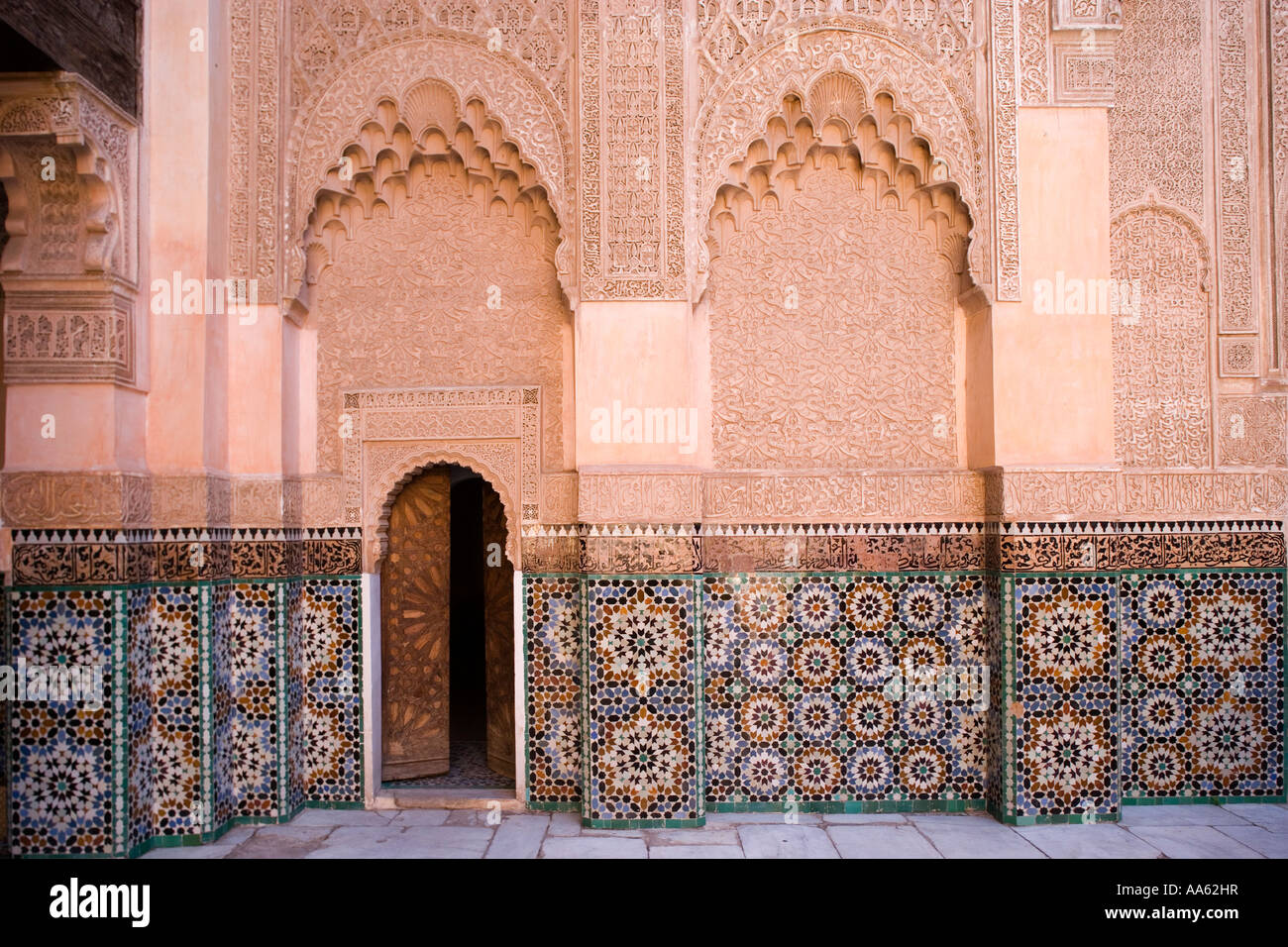 Médersa Ben Youssef Marrakesh Morocco Stock Photo - Alamy