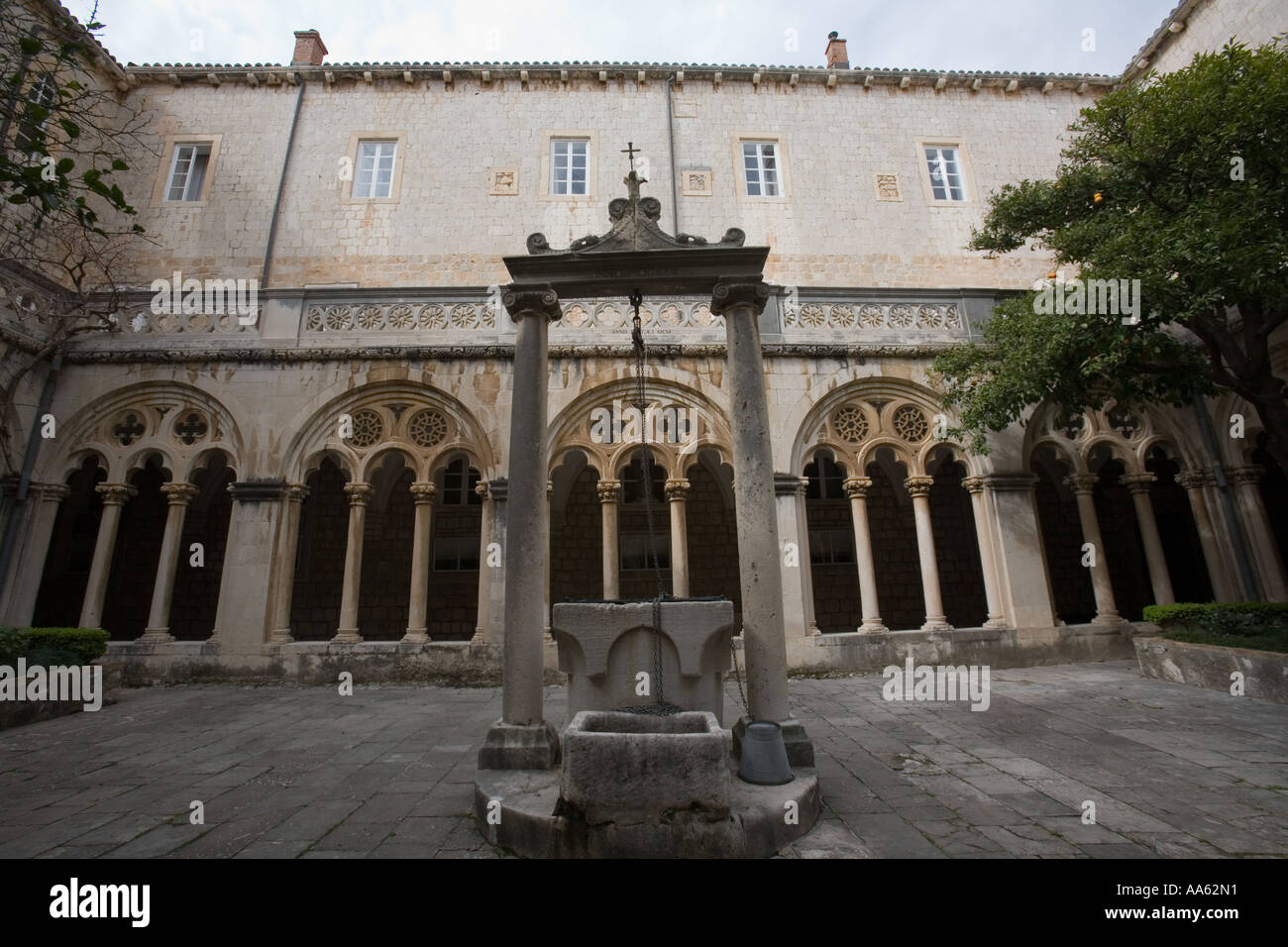 Dominican Monastery in Dubrovnik Croatia Stock Photo - Alamy