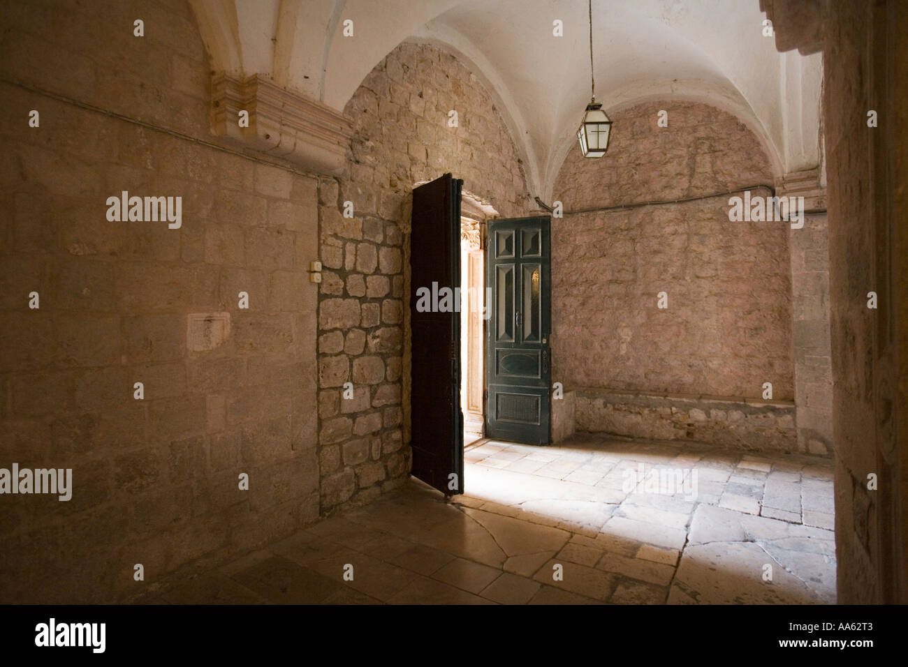 Empty monastery atmosphere hi-res stock photography and images - Alamy