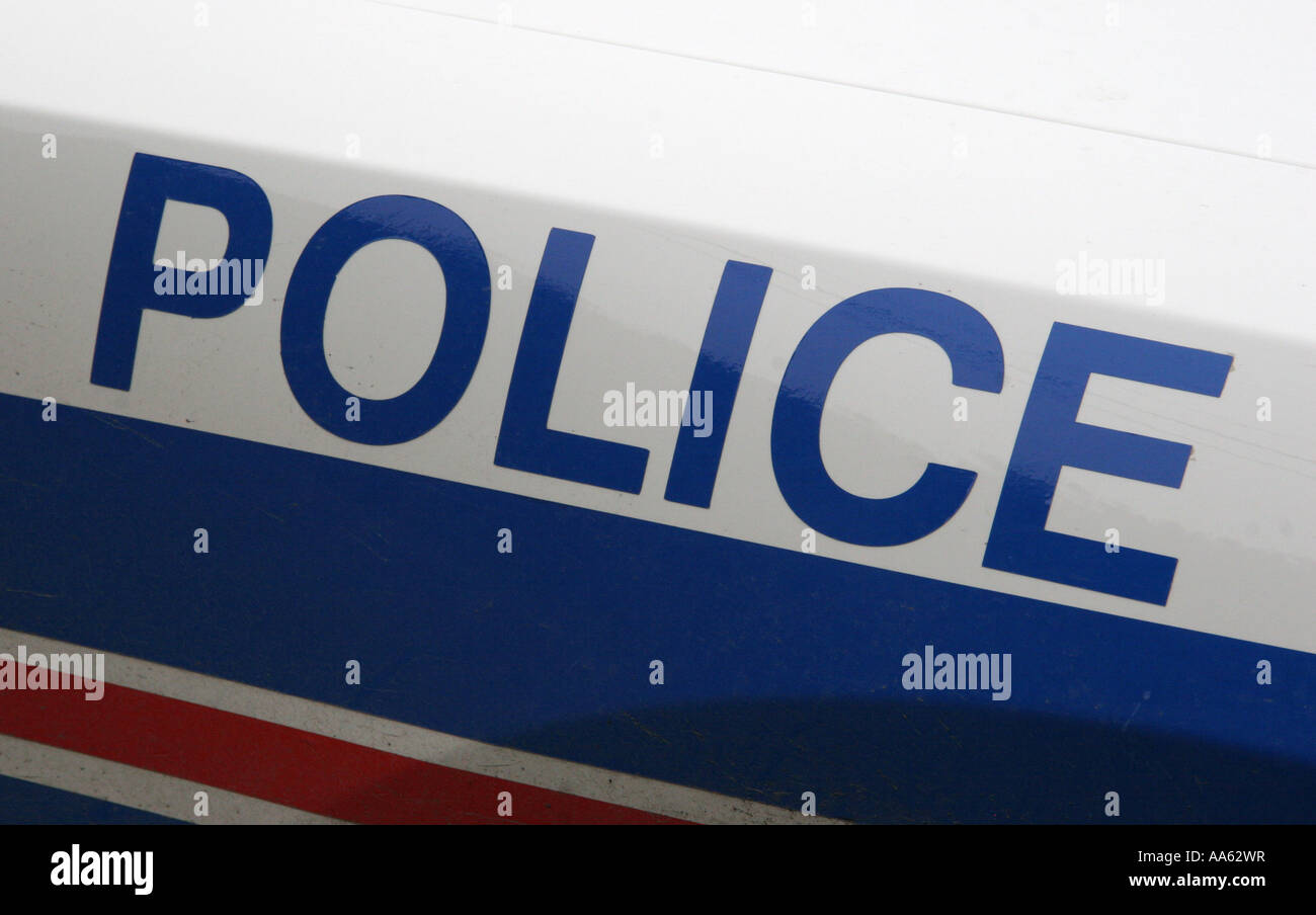 Detail of a Royal Newfoundland Constabulary police car in Canada Stock ...