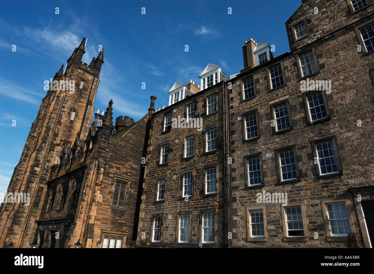 School of Divinity in Ramsay Lane Edinburgh Scotland Stock Photo - Alamy