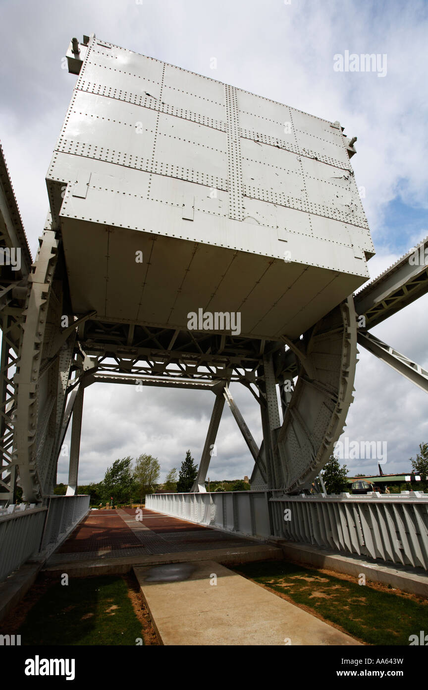 The original Pegasus Bridge at Memorial Pegasus Benouville Normandy ...