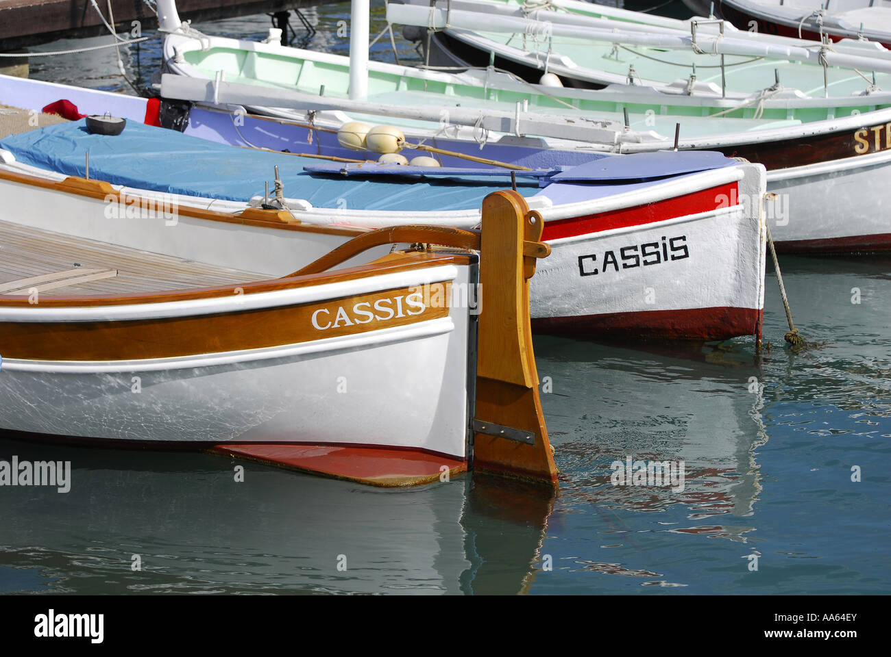 fishing boats, cassis, provence, france Stock Photo - Alamy