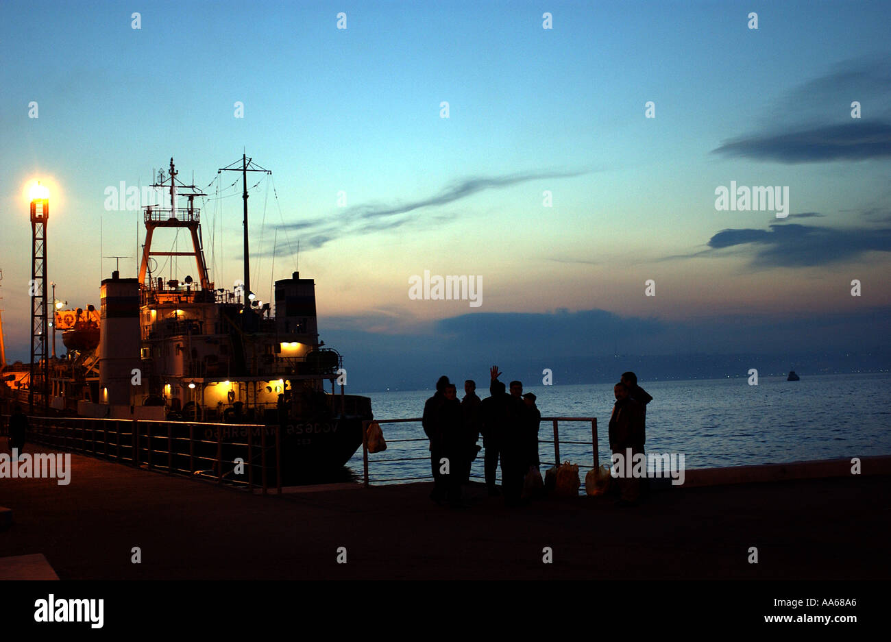 Oil tanker crew hi-res stock photography and images - Alamy