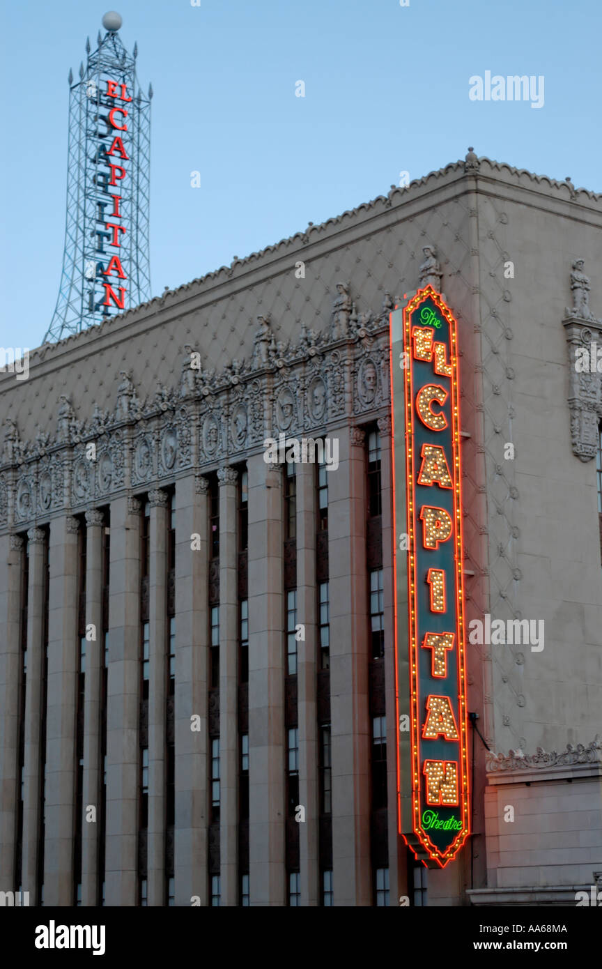 El capitan theatre exterior hi-res stock photography and images - Alamy