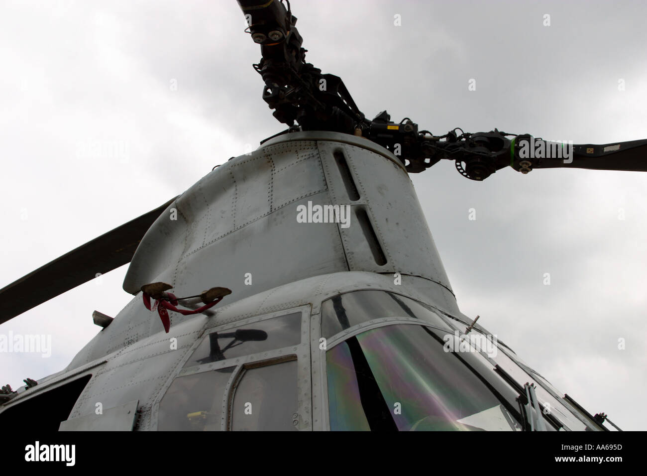 CH-46 Sea Knight Helicopter Stock Photo - Alamy