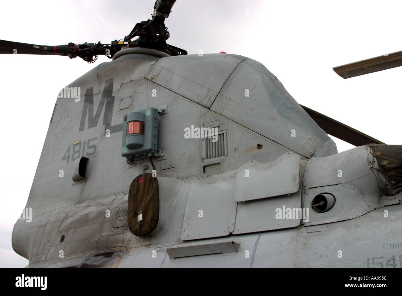 CH-46 Sea Knight Helicopter Stock Photo - Alamy