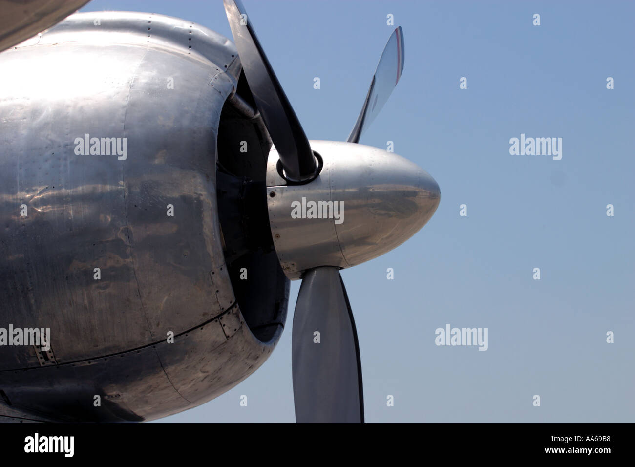 Douglas DC 3 Engine Detail Stock Photo - Alamy