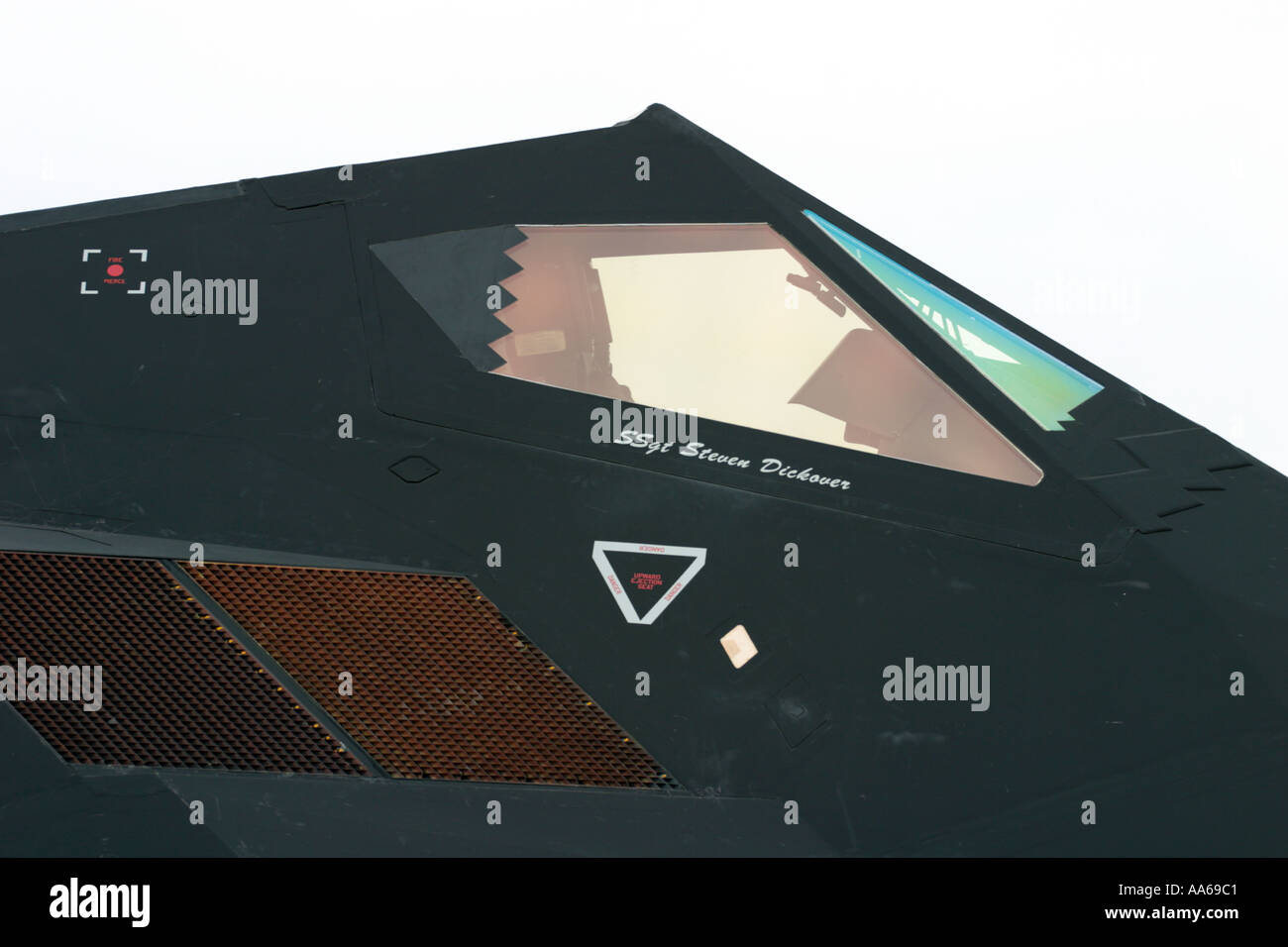 United States Air Force F117 Stealth Fighter Stock Photo - Alamy