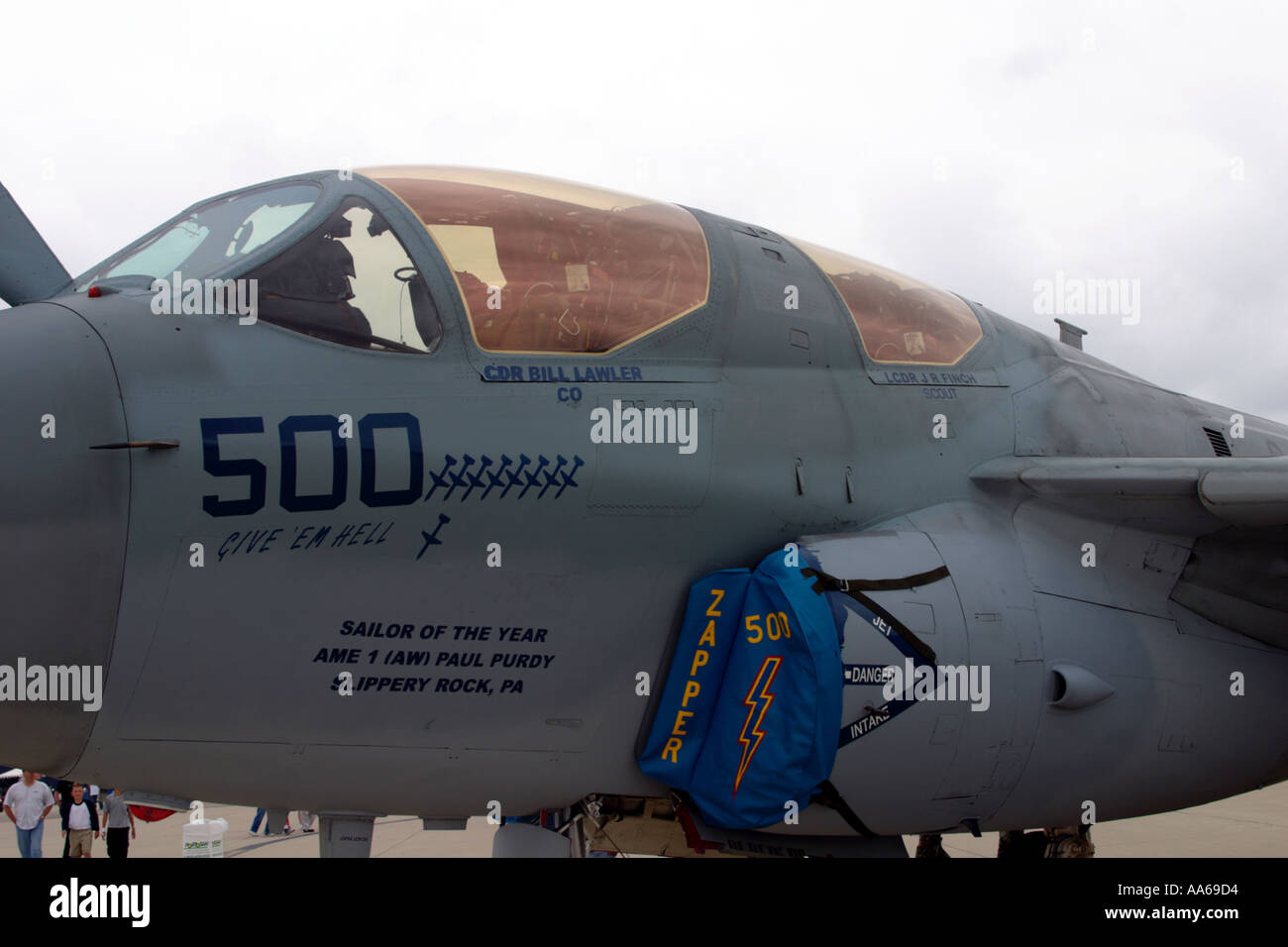 United States Grumman Prowler EA6B Electronic Warfare Aircraft Stock ...