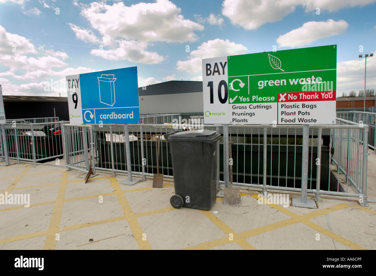 Waste management centre hi-res stock photography and images - Alamy