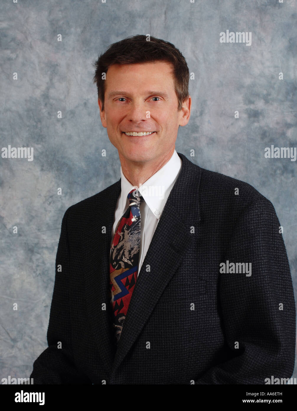 Business Man Suit Portrait Stock Photo - Alamy