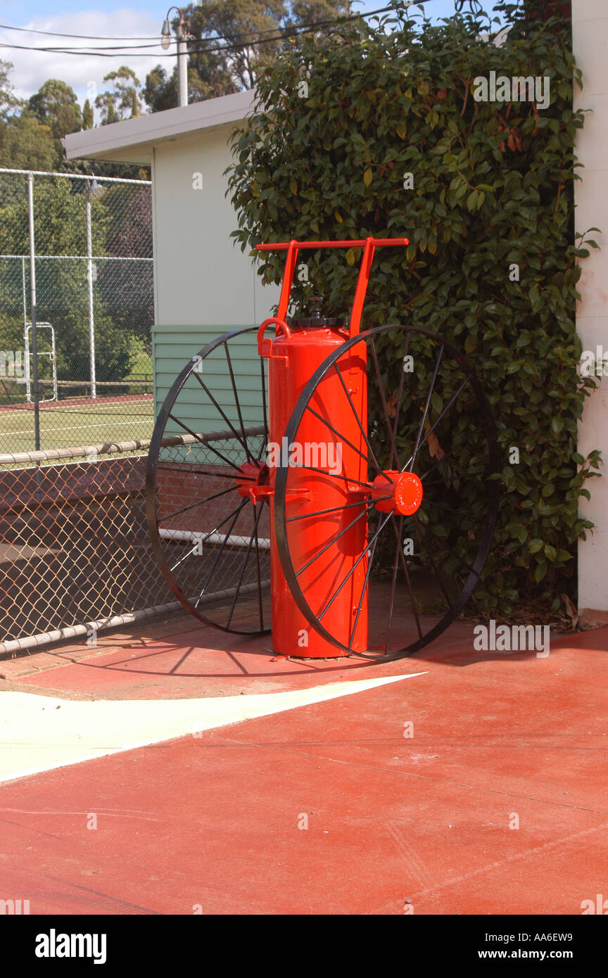 Old fire pump hi-res stock photography and images - Alamy