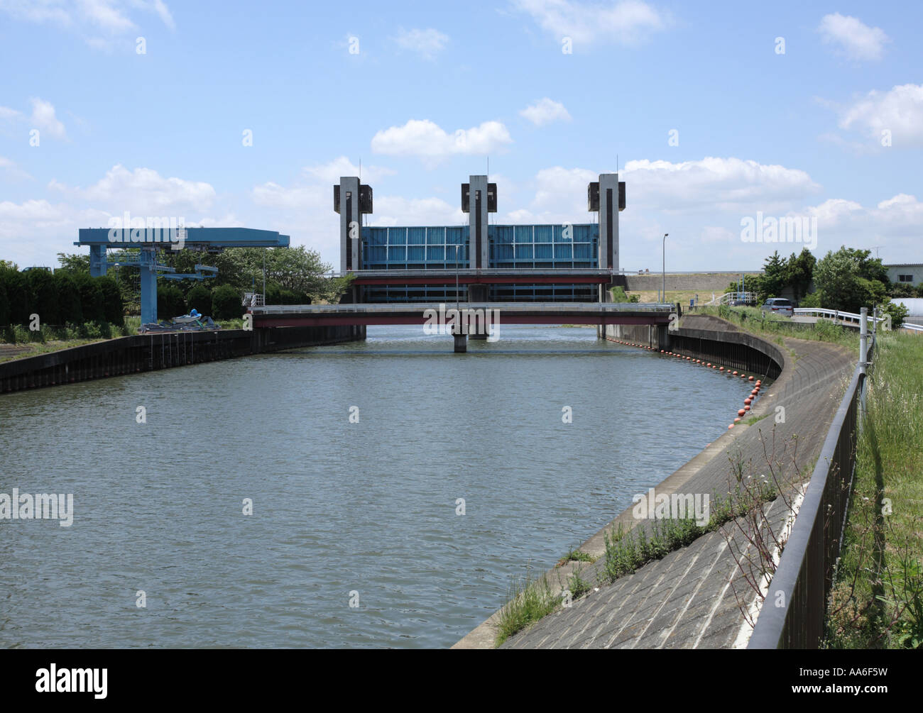 River in Matsudo City, Chiba Prefecture, Japan Stock Photo - Alamy