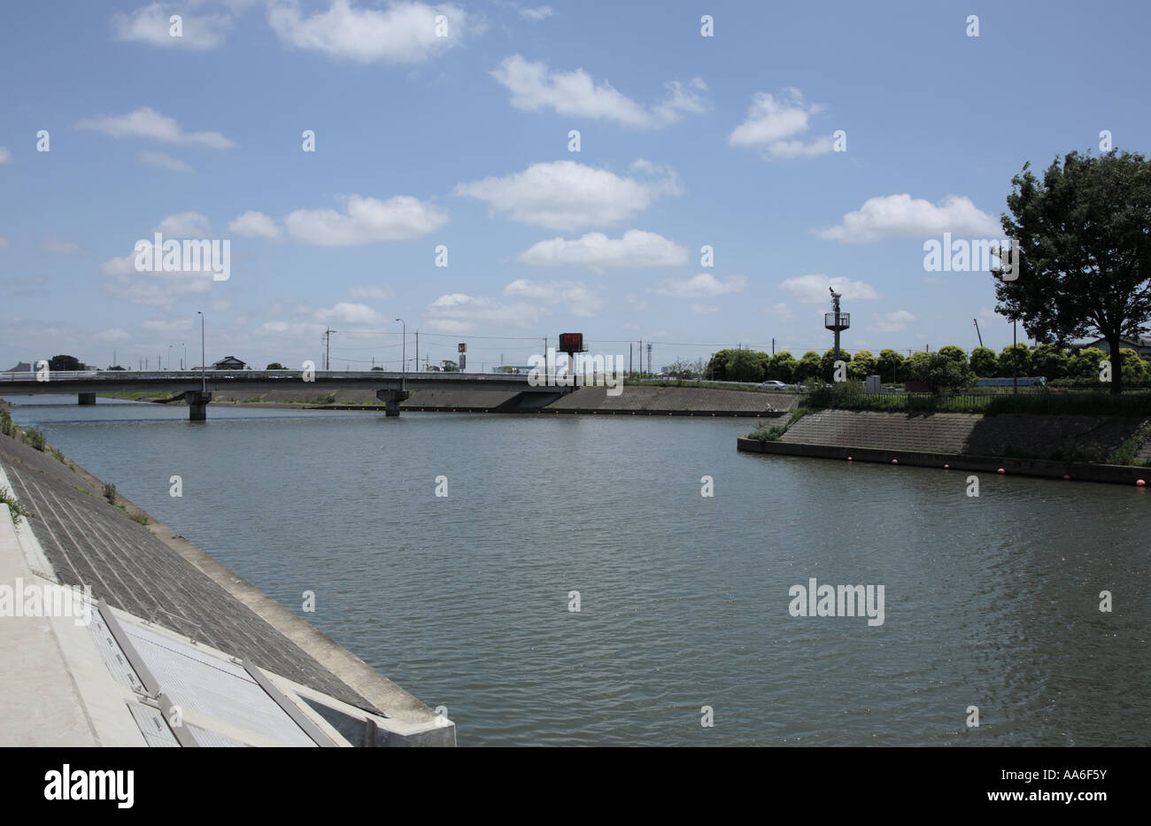 River in Matsudo City, Chiba Prefecture, Japan Stock Photo - Alamy