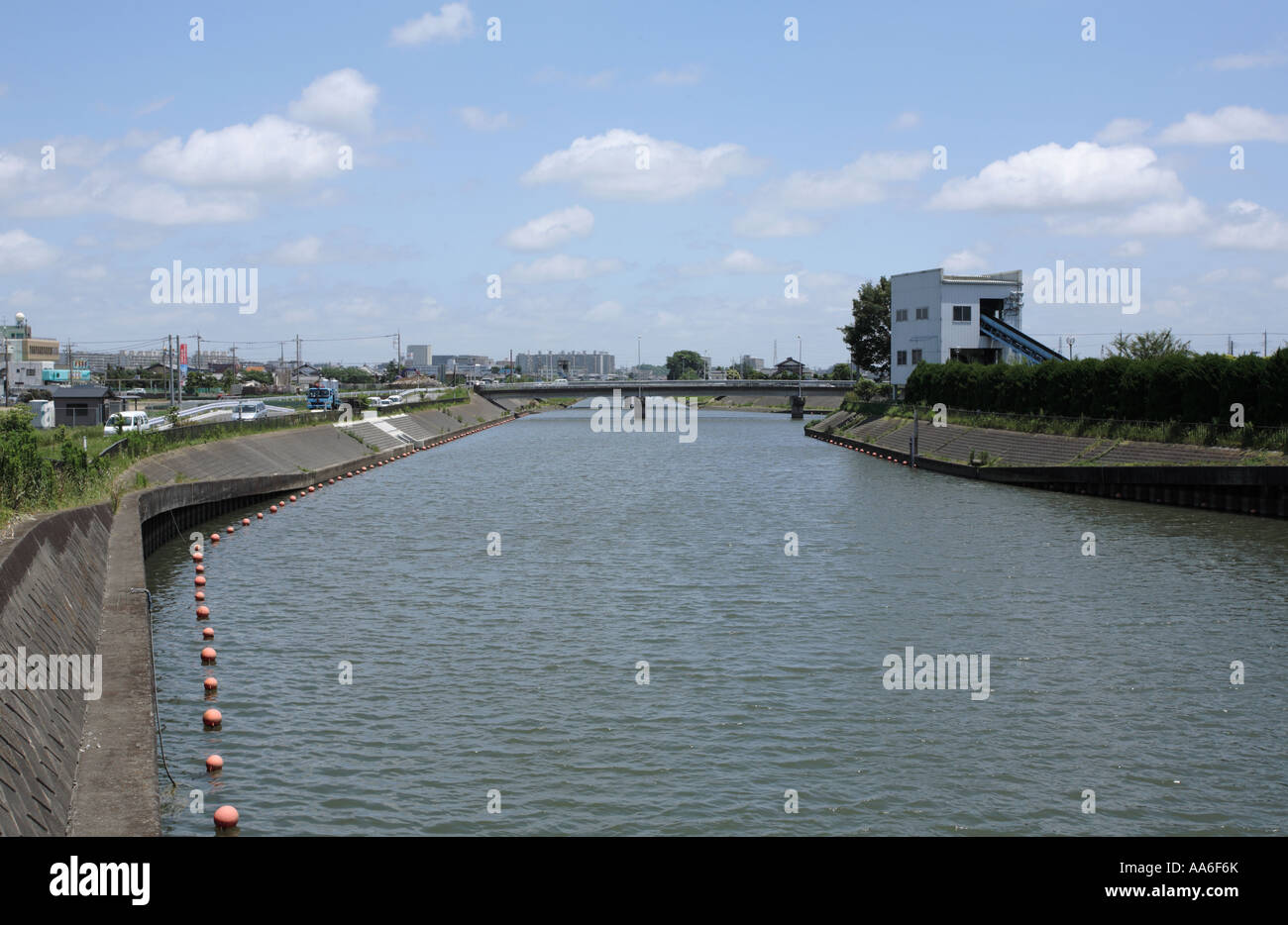 River in Matsudo City, Chiba Prefecture, Japan Stock Photo - Alamy