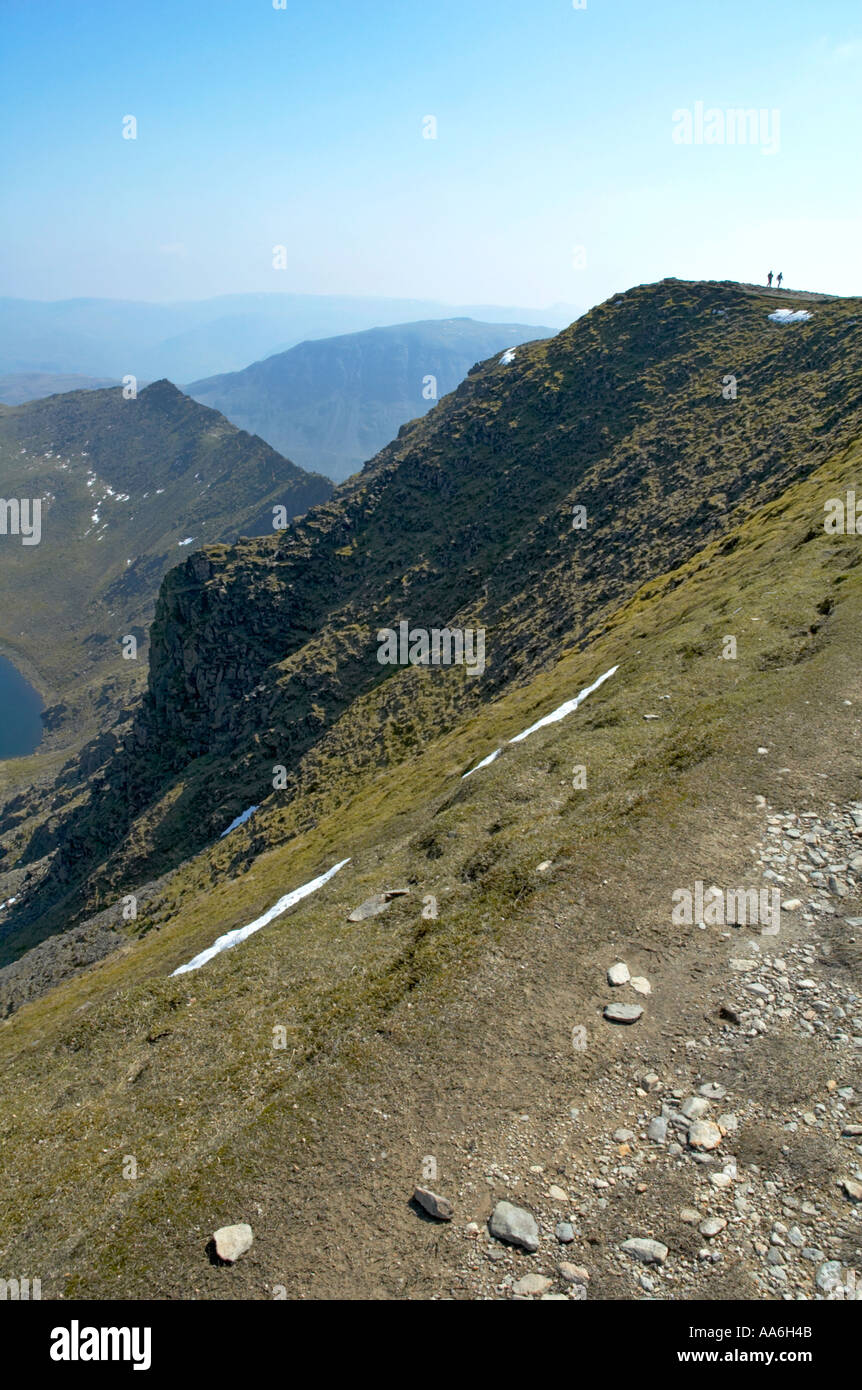 Striding edge helvellyn and scramble hi-res stock photography and ...