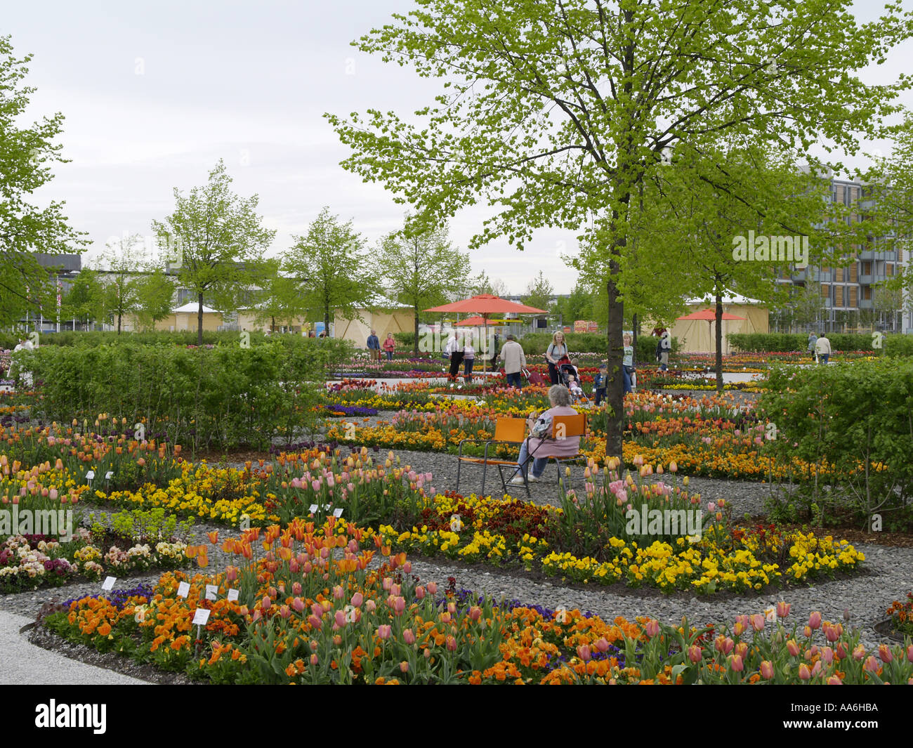 BUGA 2005 Federal Garden Exhibition 2005 Munich Bundesgartenschau Stock ...