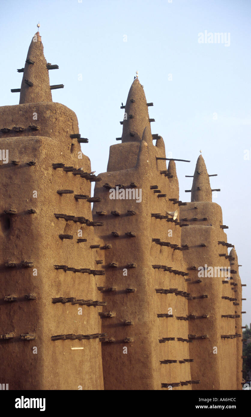 Great Mosque - Djenné MALI Stock Photo - Alamy