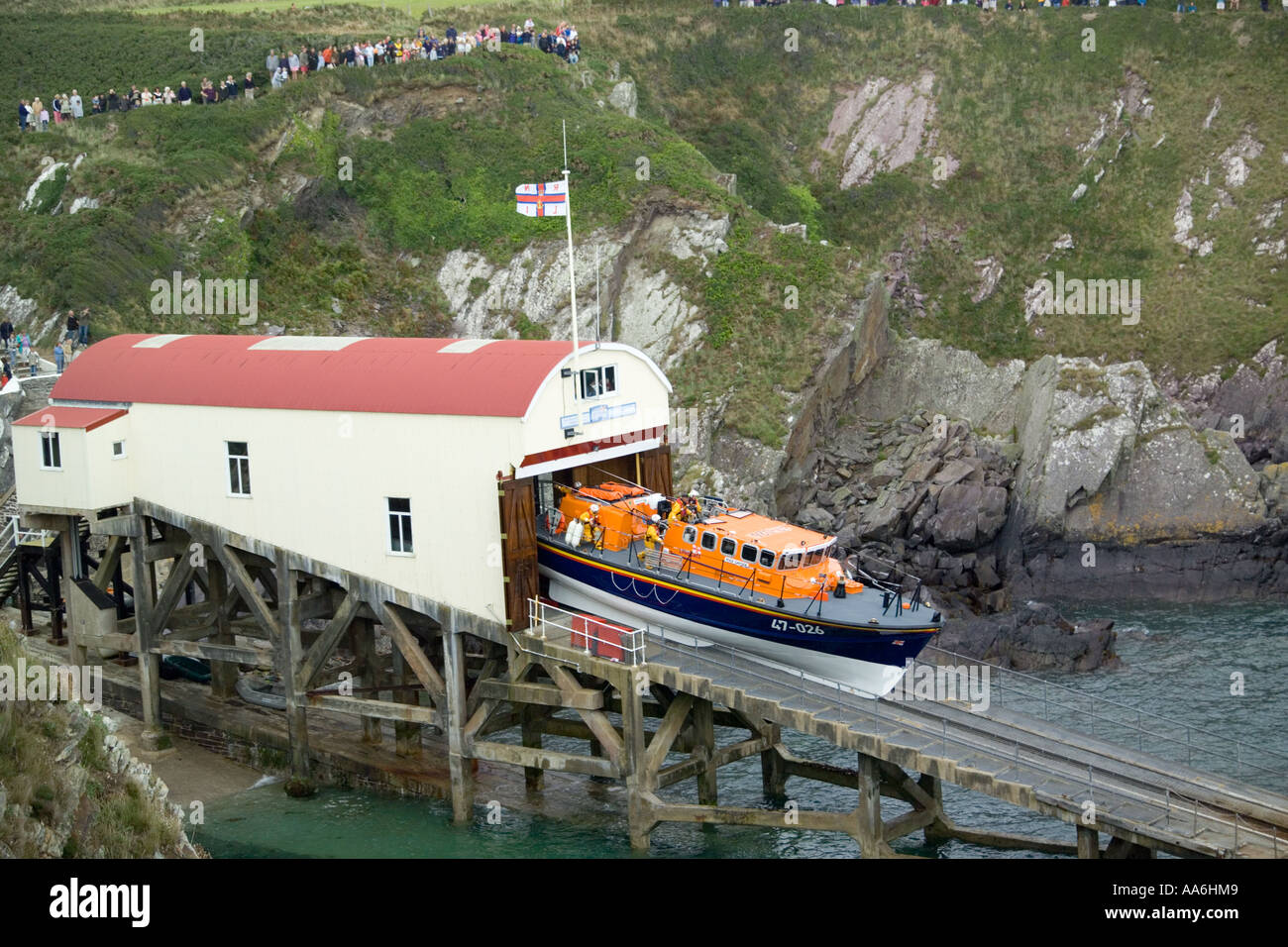 Lifeboat launching ramp hi-res stock photography and images - Alamy