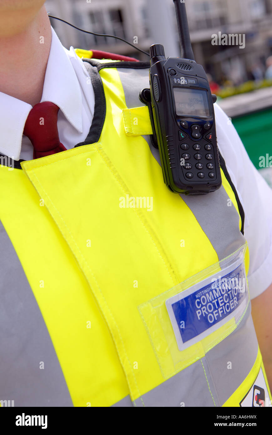 Community protection officer Stock Photo - Alamy