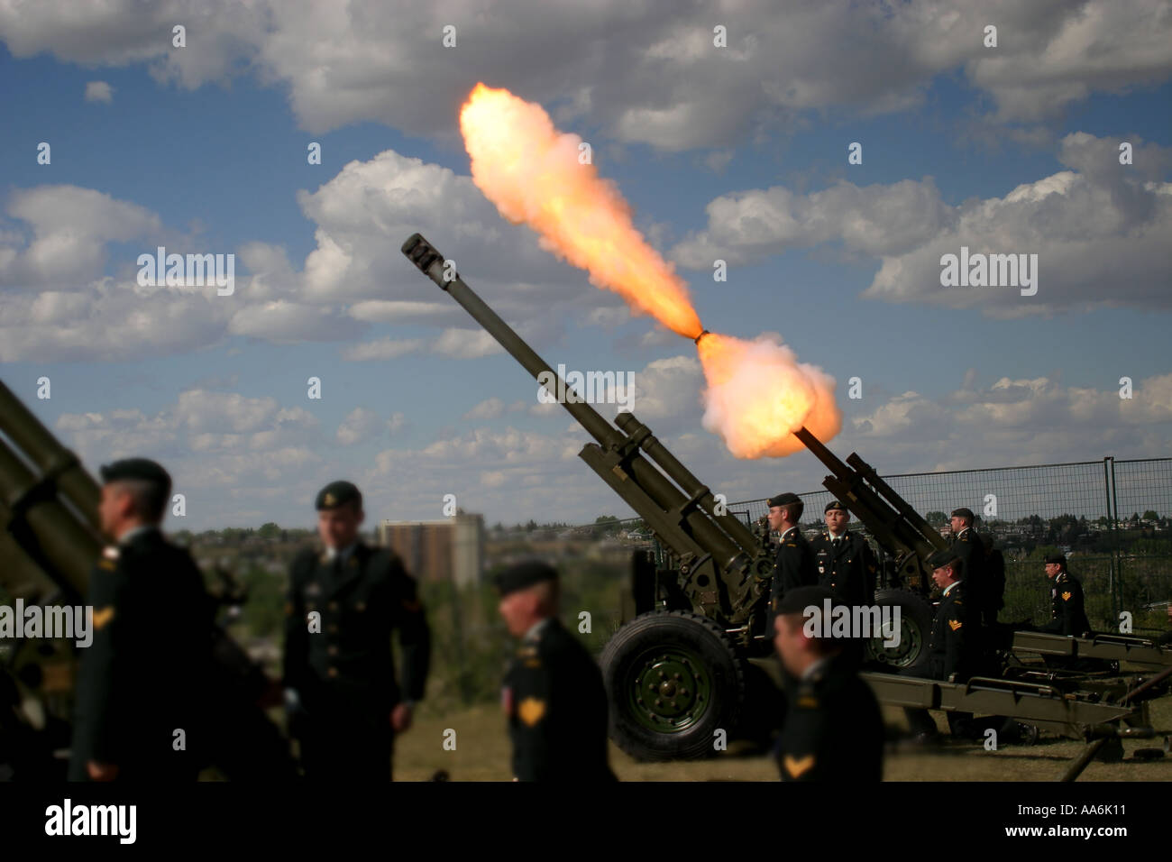 Cannon army armory battle war peace Stock Photo - Alamy