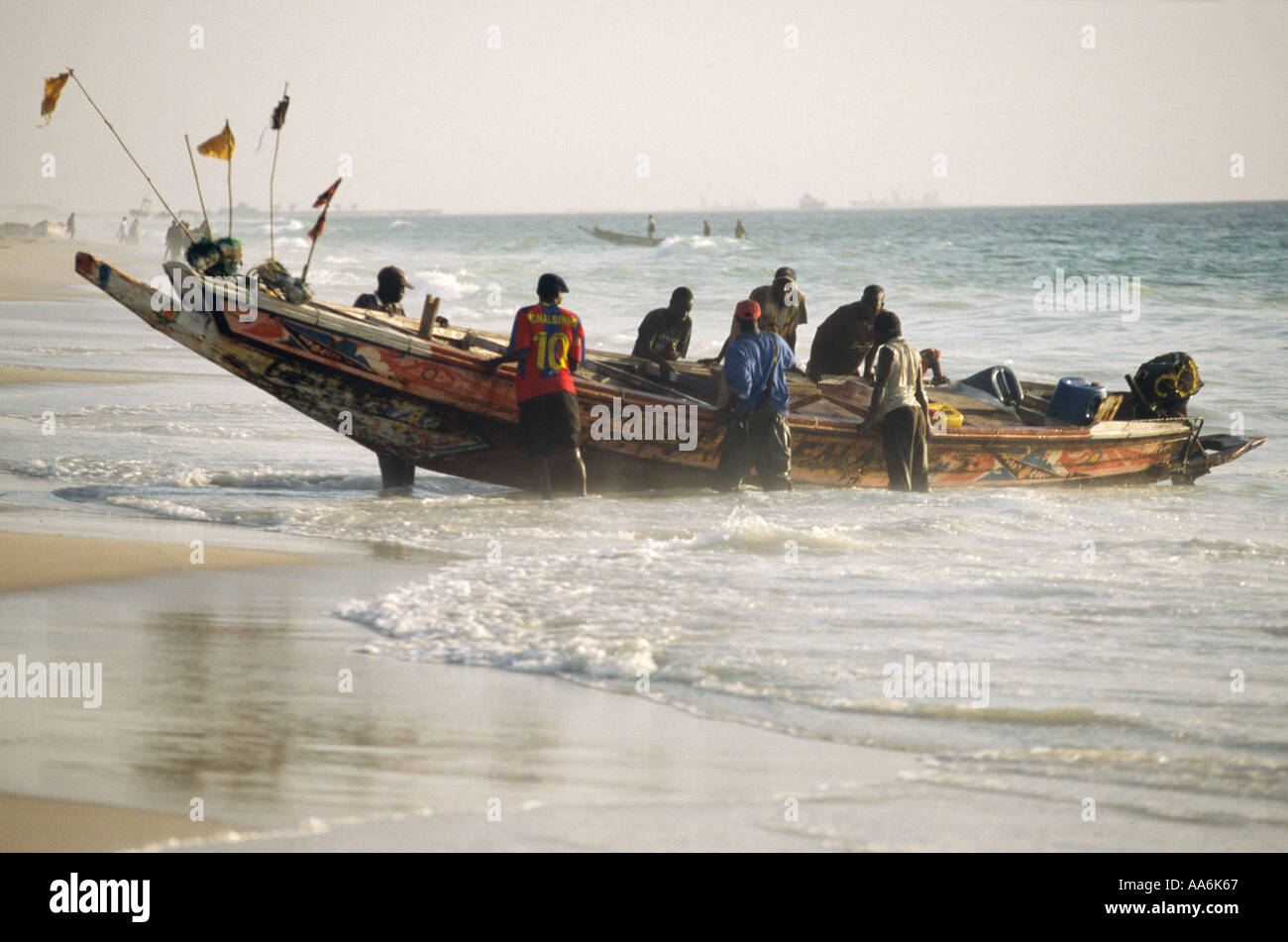 Mauritania fishing hi-res stock photography and images - Alamy