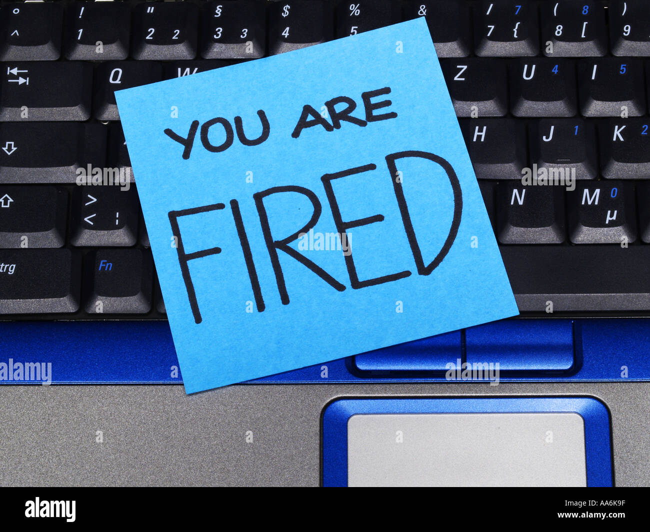 Fired note hi-res stock photography and images - Alamy