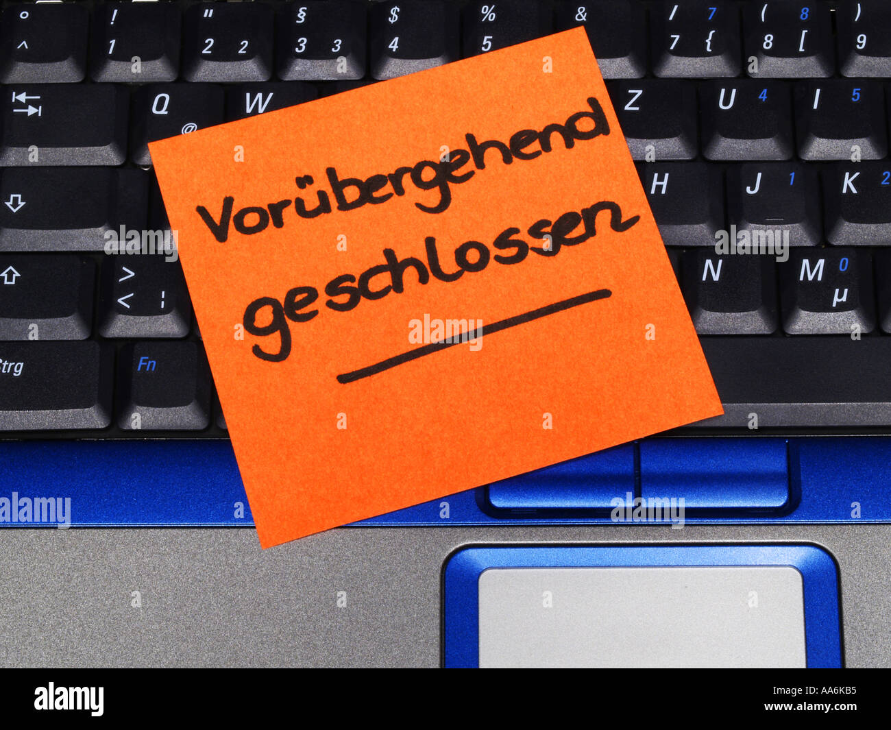 Temporary message hi-res stock photography and images - Alamy