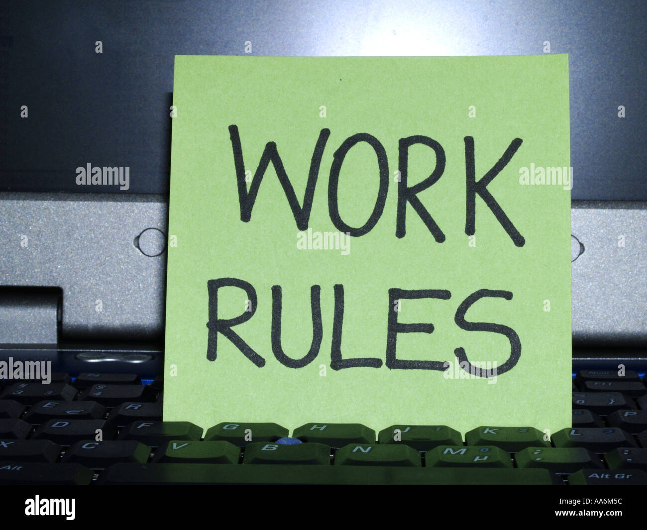 Work rules office hi-res stock photography and images - Alamy