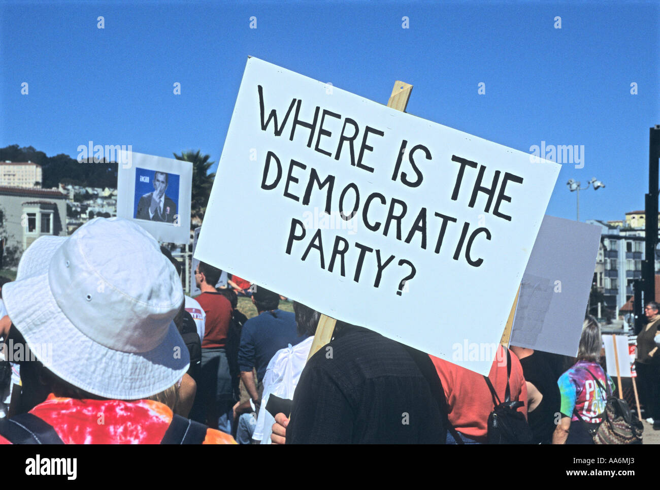Free speech protest sign hi-res stock photography and images - Alamy