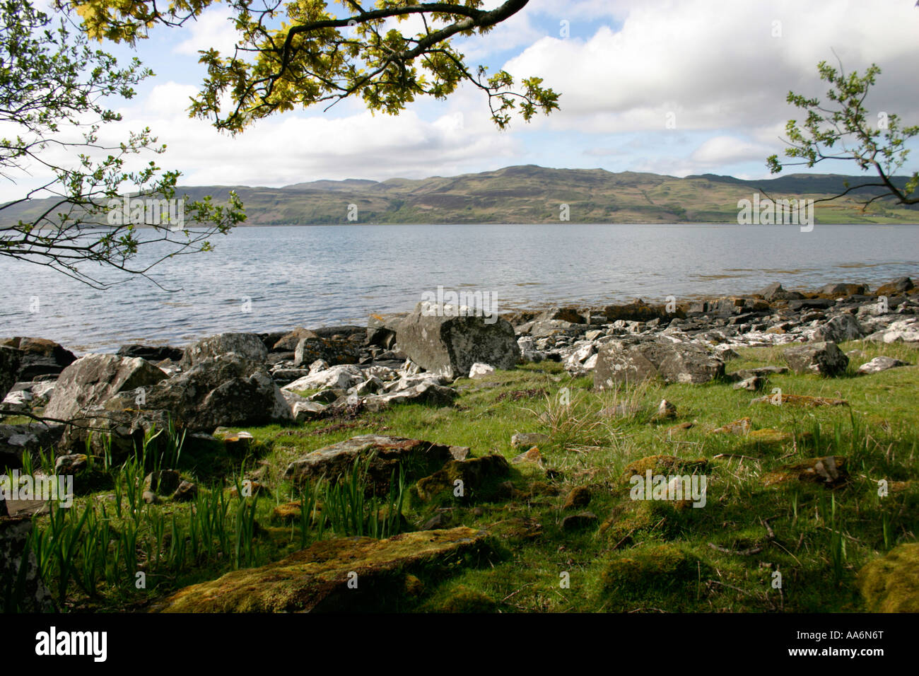 isle of mull loch scotland uk gb Stock Photo - Alamy