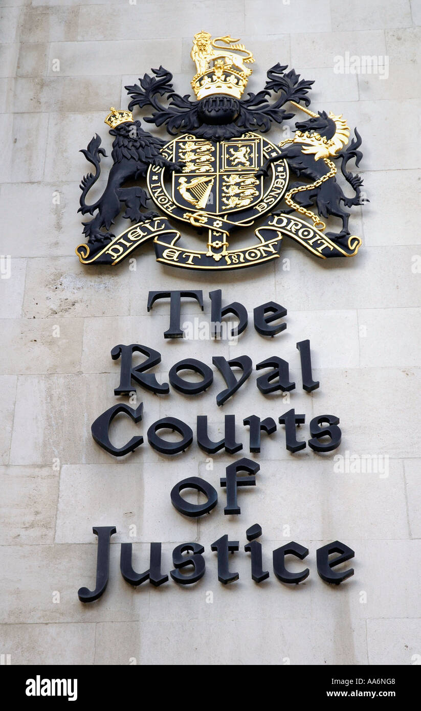 Royal Courts of Justice, Strand, London, WC2A 2LL Stock Photo - Alamy