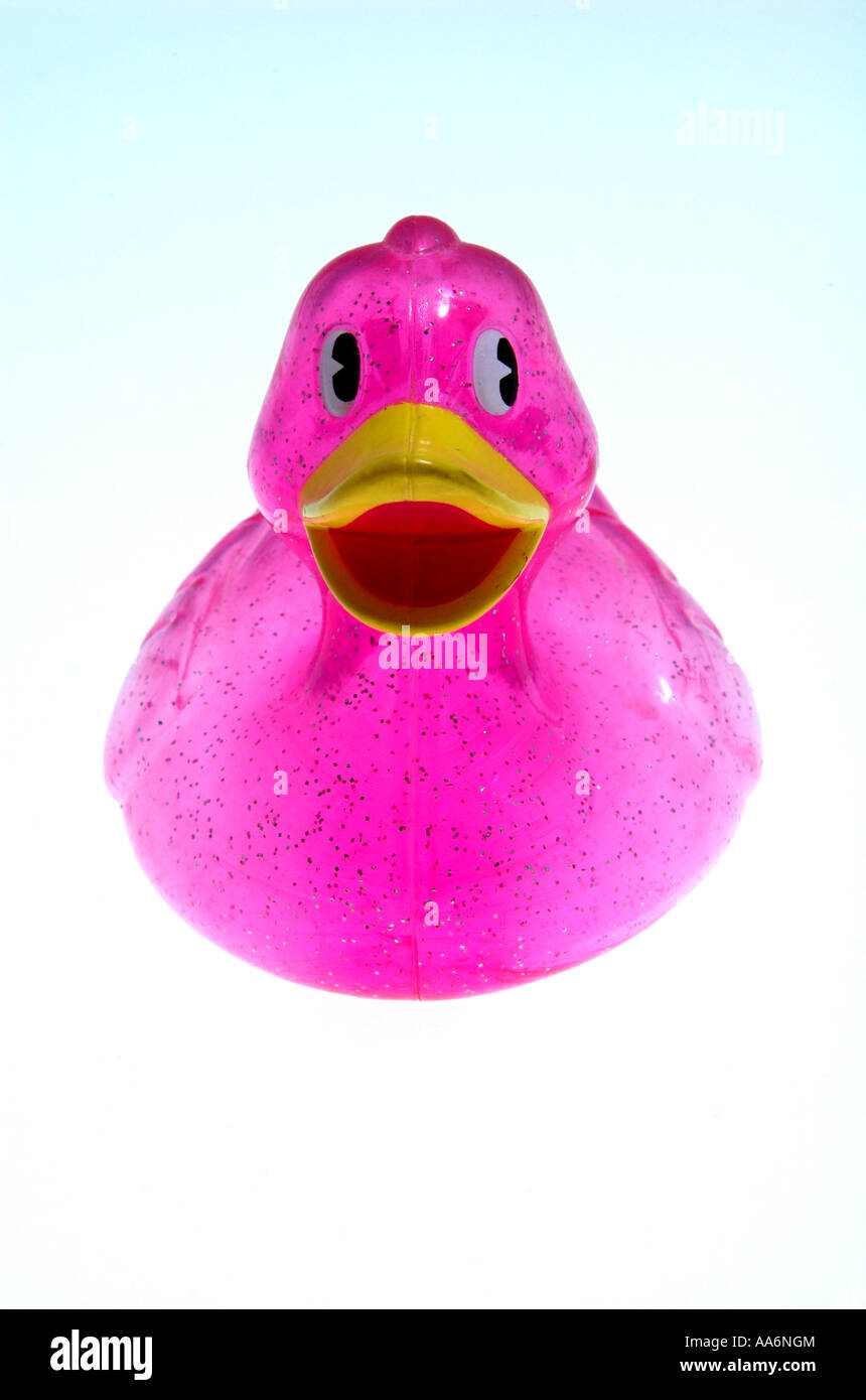 Pink rubber duck cut out hi-res stock photography and images - Alamy