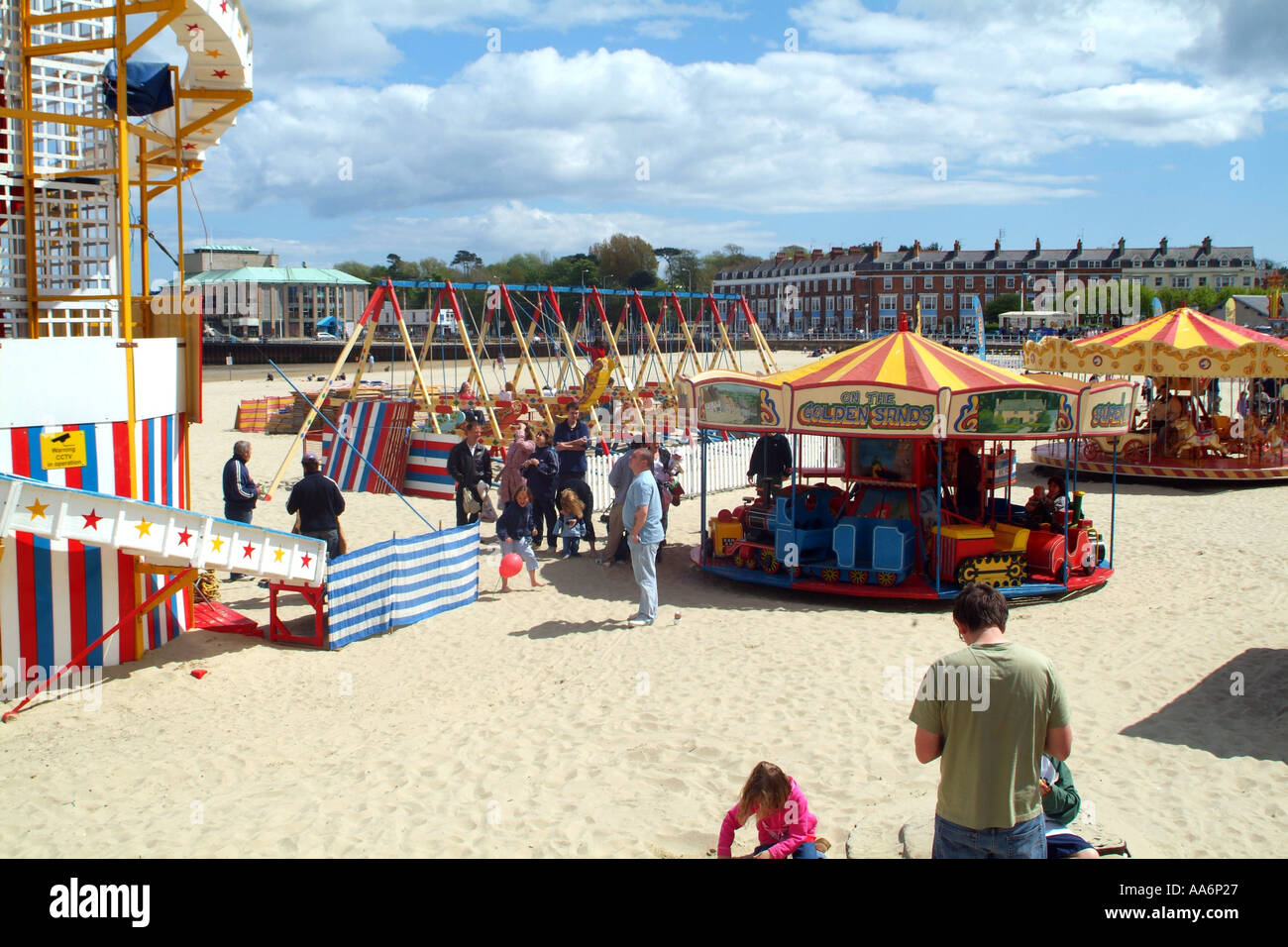 Fairground ride weymouth hi-res stock photography and images - Alamy