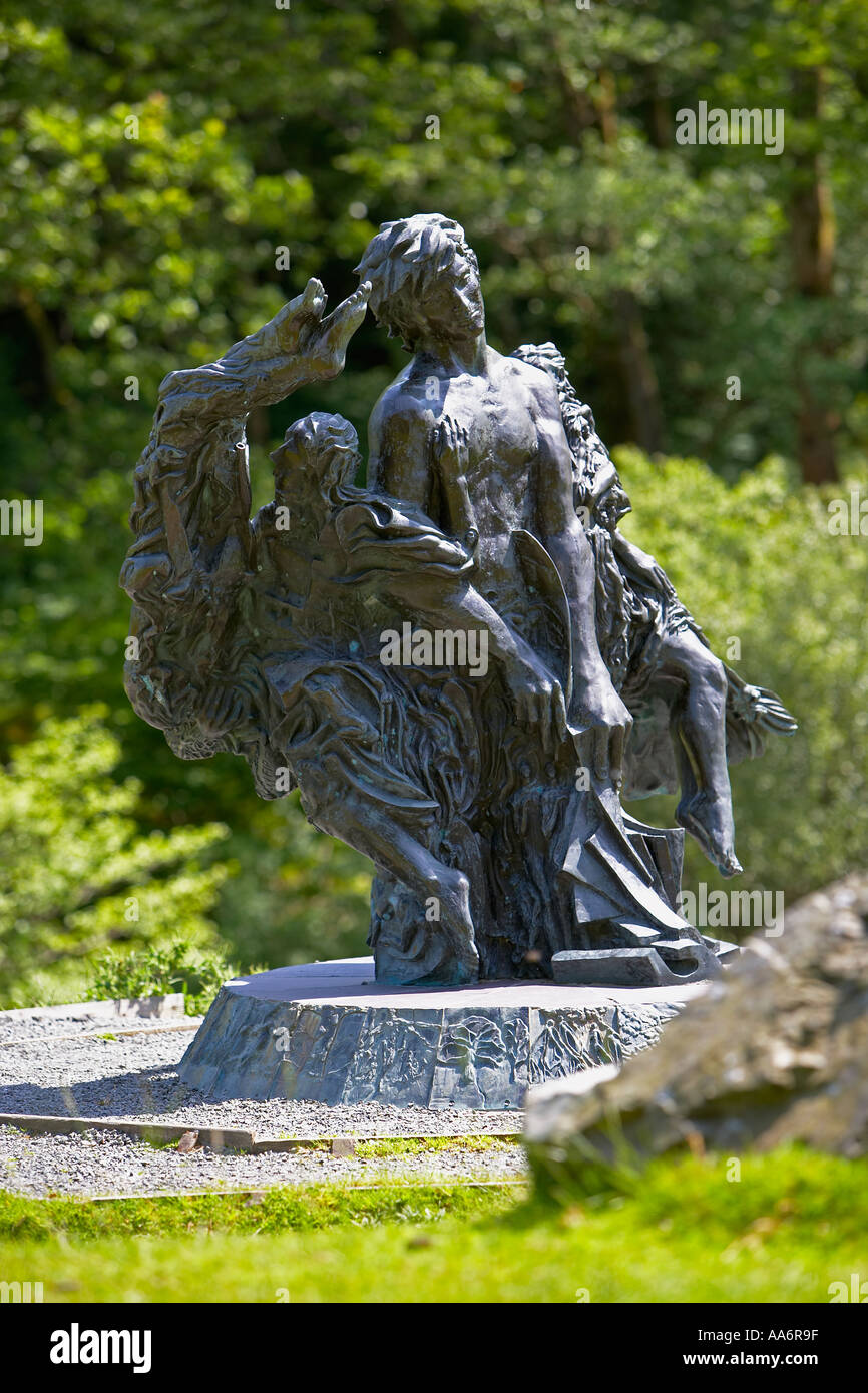 A Bronze Statue depicting Shelley is situated in the grounds of the ...