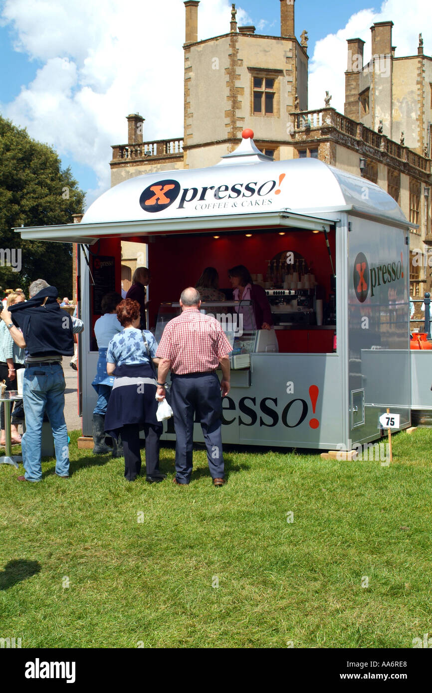Outside catering at a country fair in England Stock Photo - Alamy