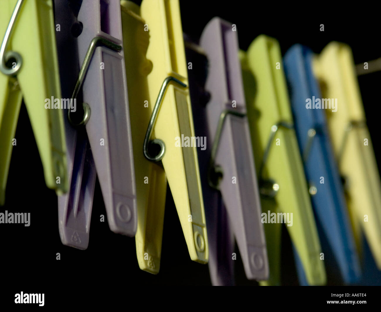 Clothes peg black hi-res stock photography and images - Alamy