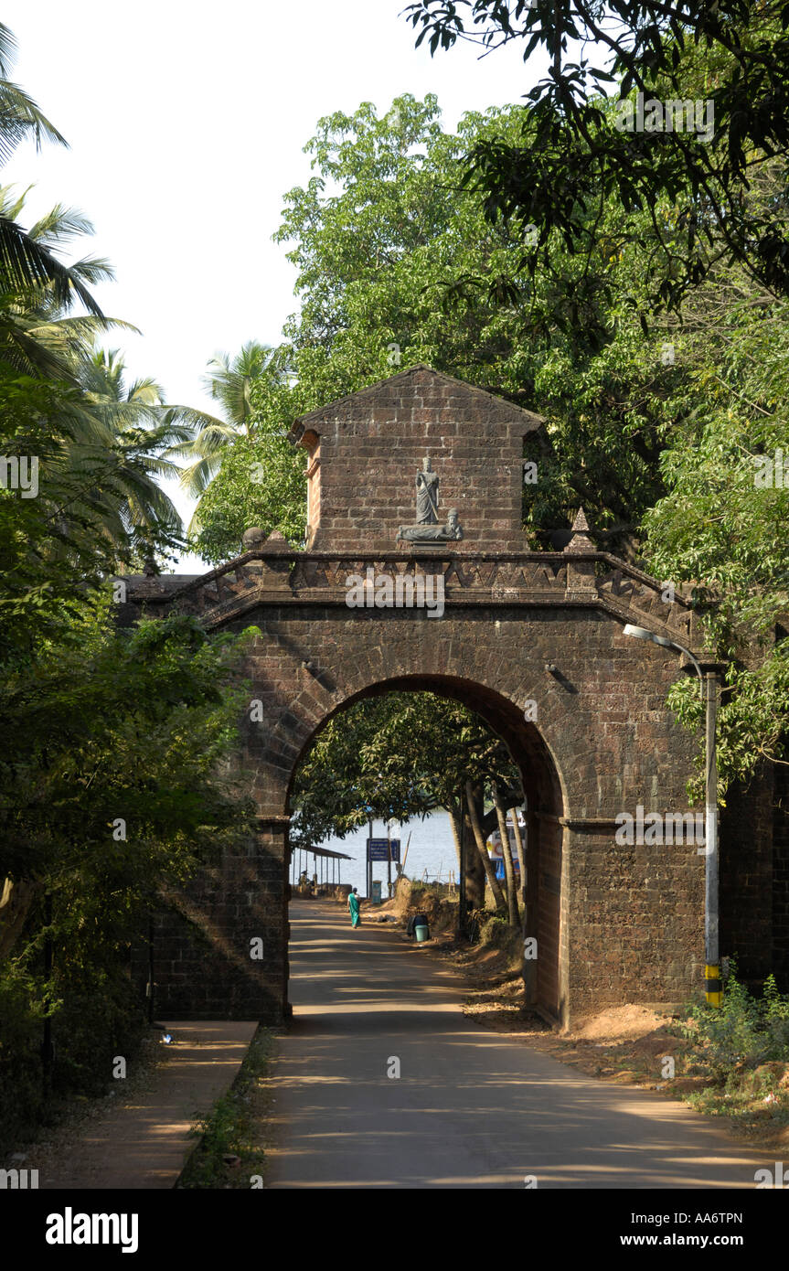 Viceroy s arch Old Goa India Stock Photo - Alamy