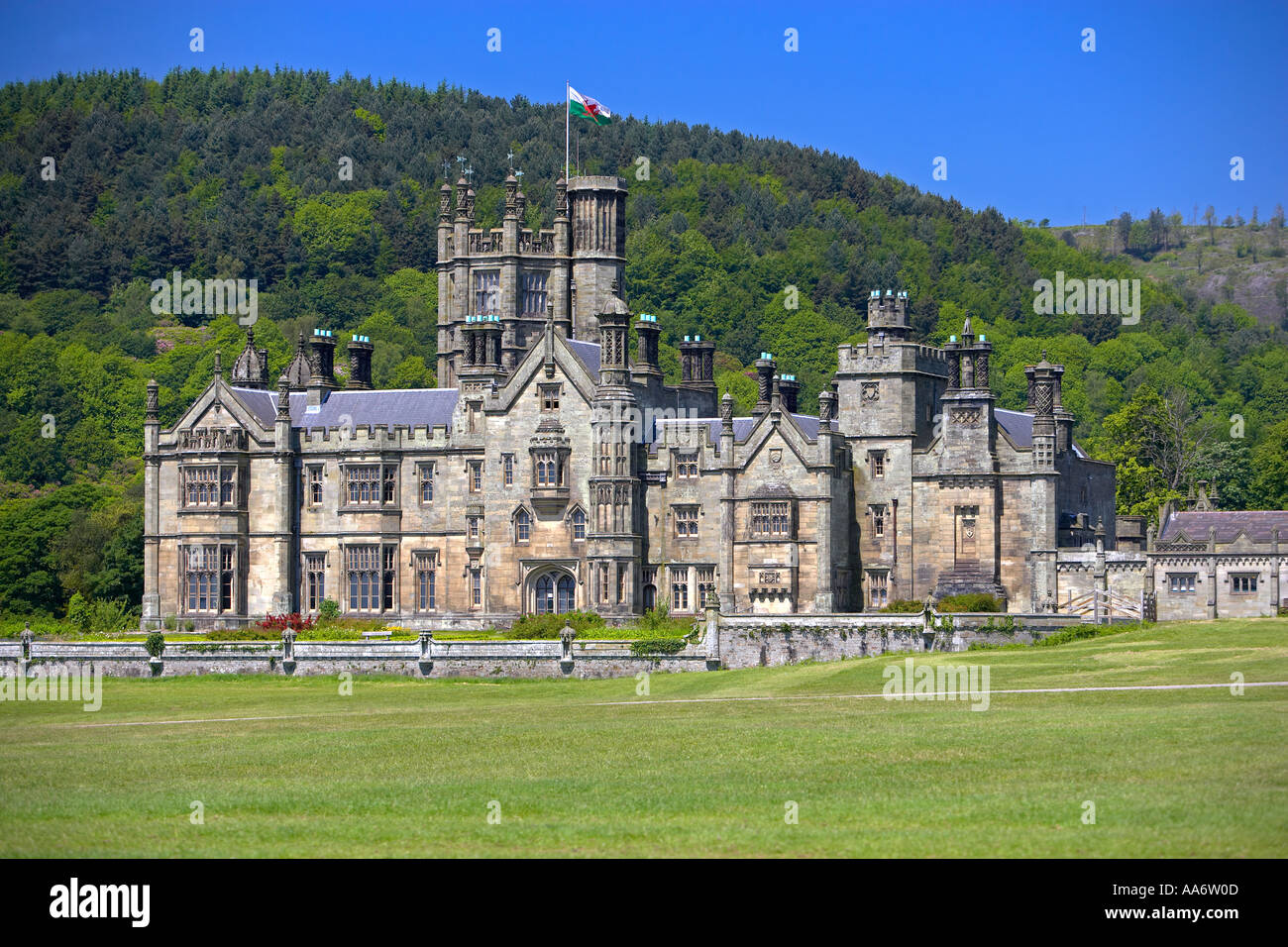 Margam castle hi-res stock photography and images - Alamy