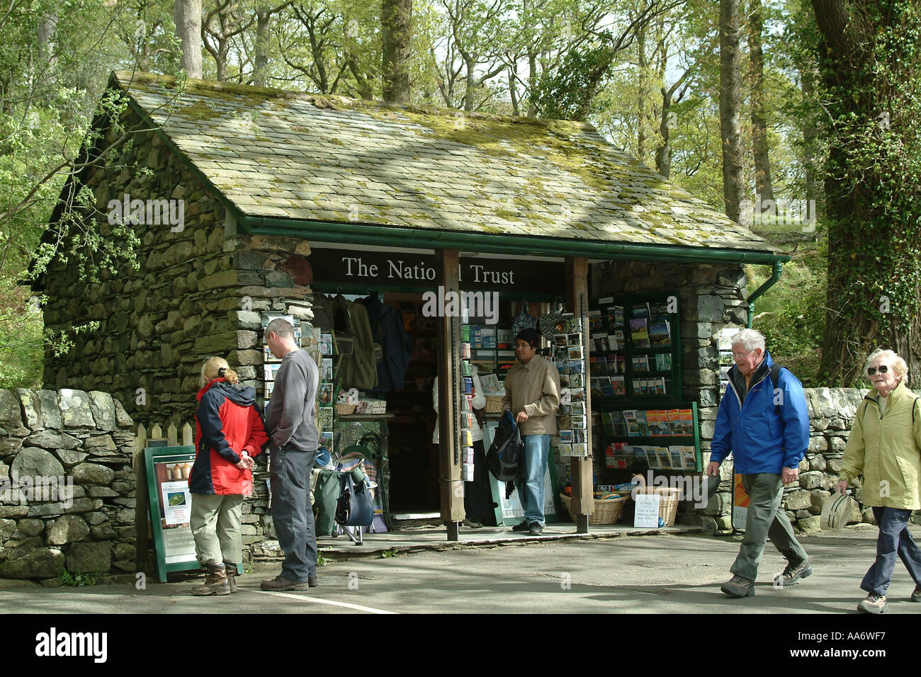 NATIONAL TRUST SHOP KESWICK THE LAKE DISTRICT CUMBRIA ENGLAND Stock ...