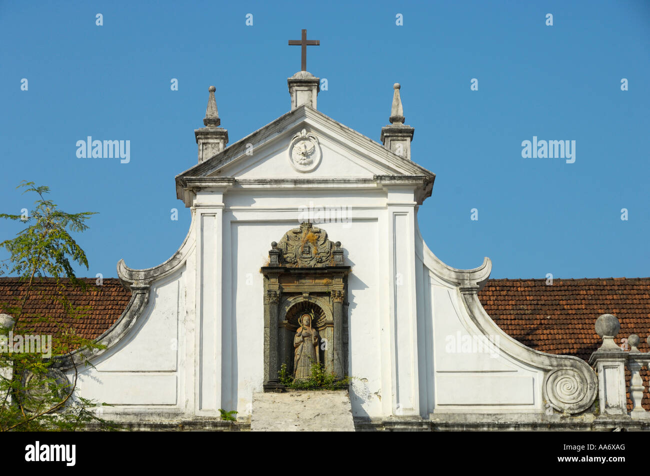 St Monica Convent Old Goa India Stock Photo - Alamy