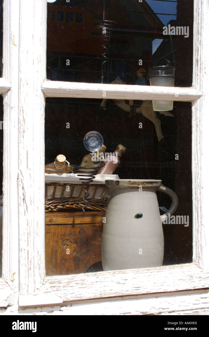 Window of an old cottage Stock Photo - Alamy