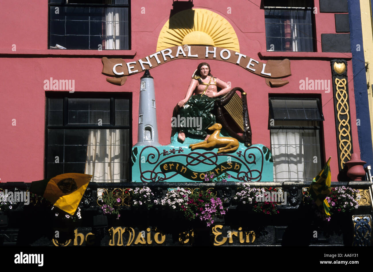 THE MAID OF ERIN -CHARISTIC SHOPFRONT IN PLASTER DECORATION BY PAT ...
