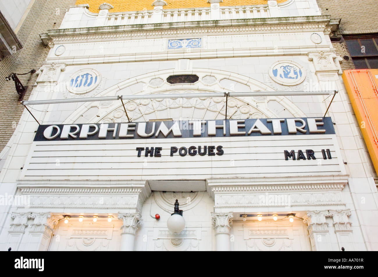 The Pogues at Boston's Orpheum Theatre Stock Photo - Alamy