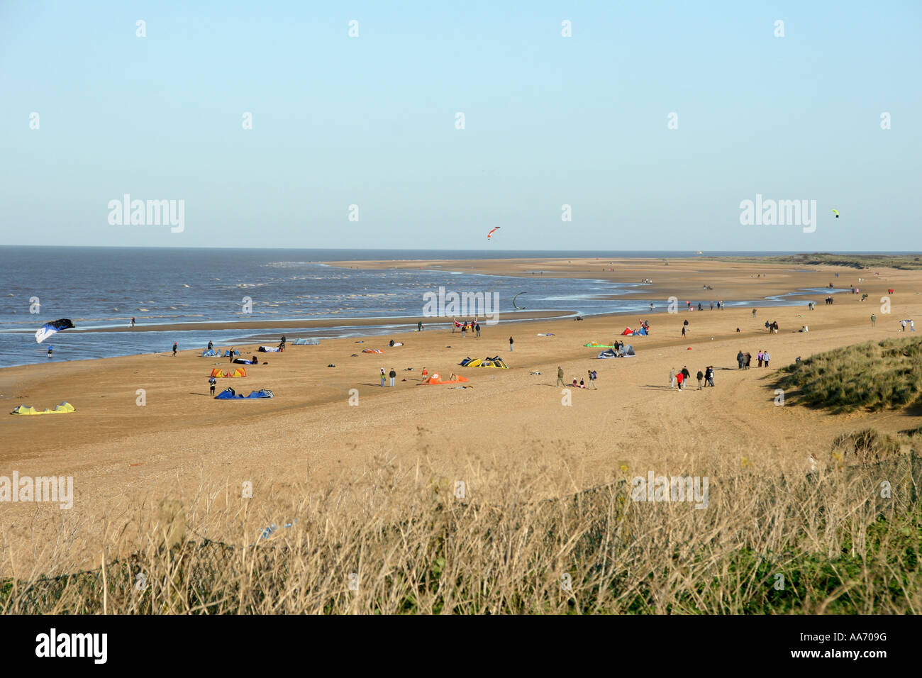 Hunstanton Beach Norfolk Stock Photo - Alamy