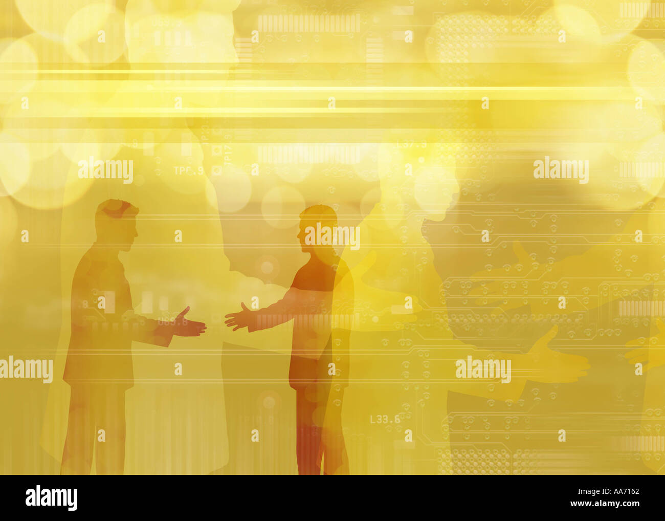 Dynamic handshake hi-res stock photography and images - Alamy