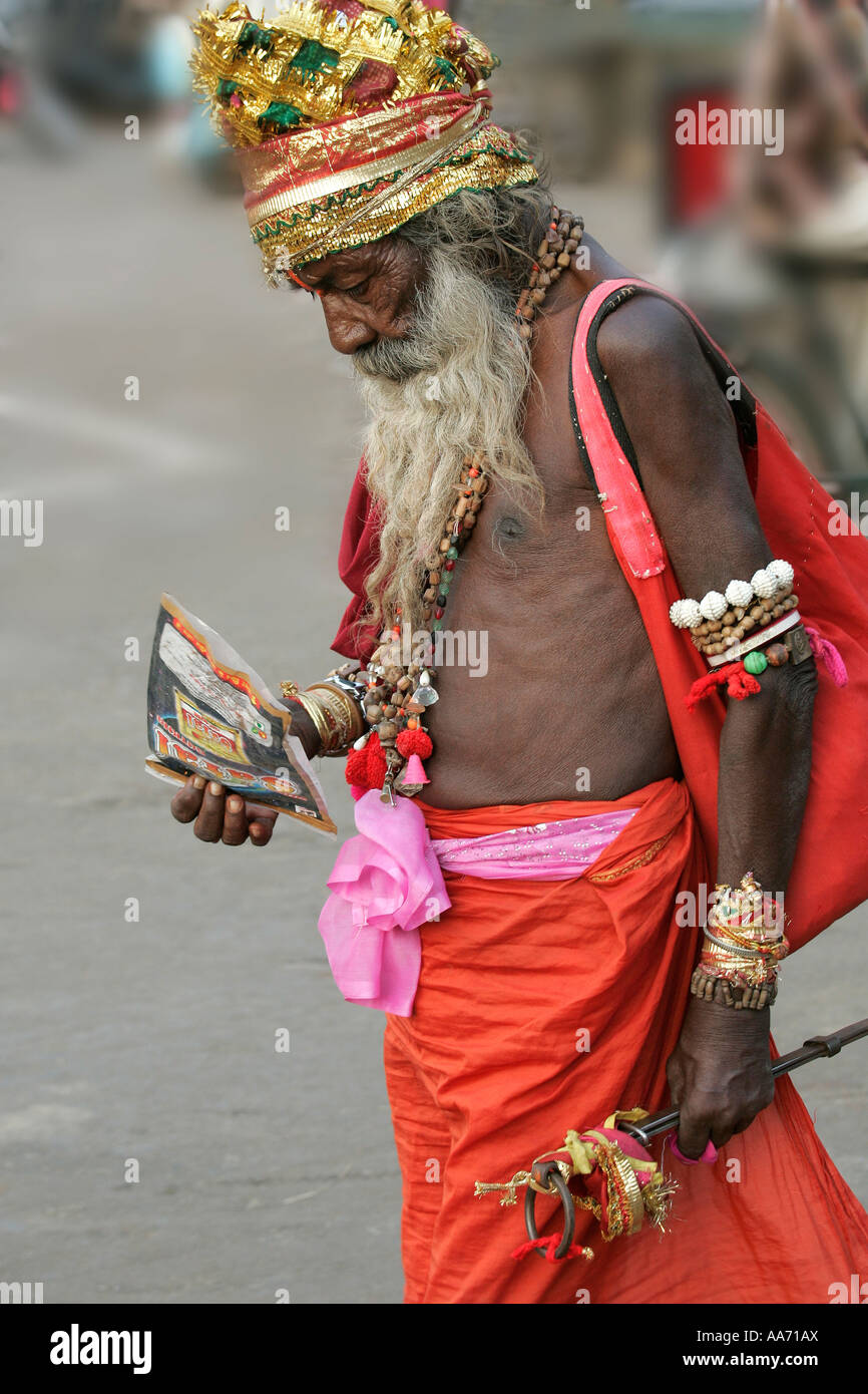 Sadhu at Puri, Orissa, India Stock Photo - Alamy