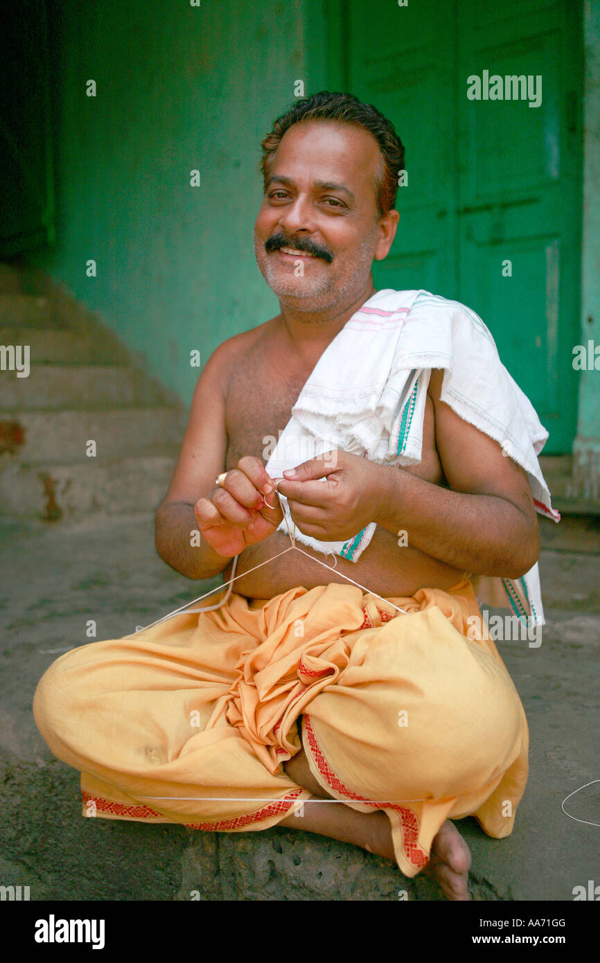 Brahmin at the Vaital Deul Temple, Bhubaneswar, Orissa, India Stock Photo - Alamy