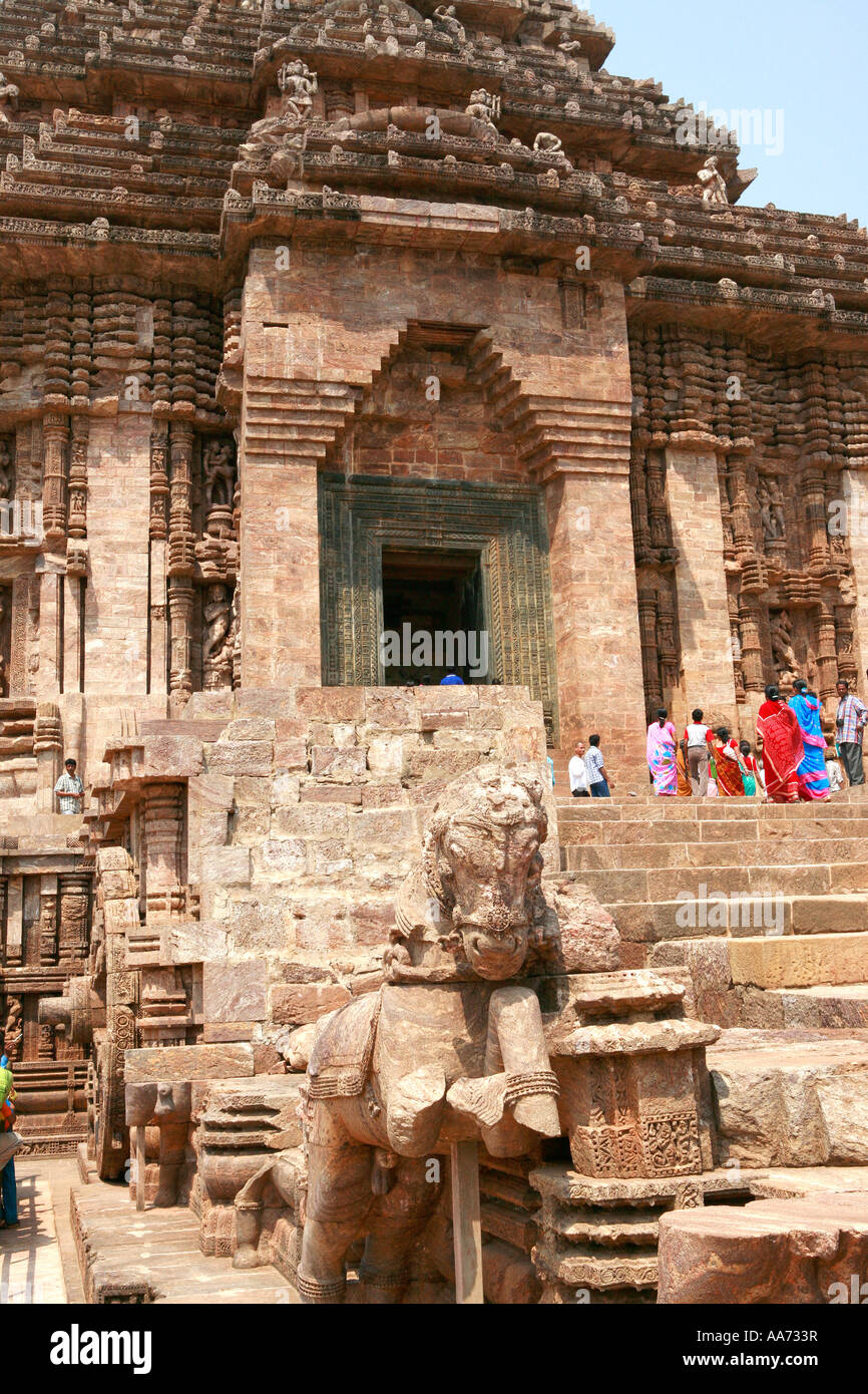 The Sun Temple, Konark, Orissa, India Stock Photo - Alamy